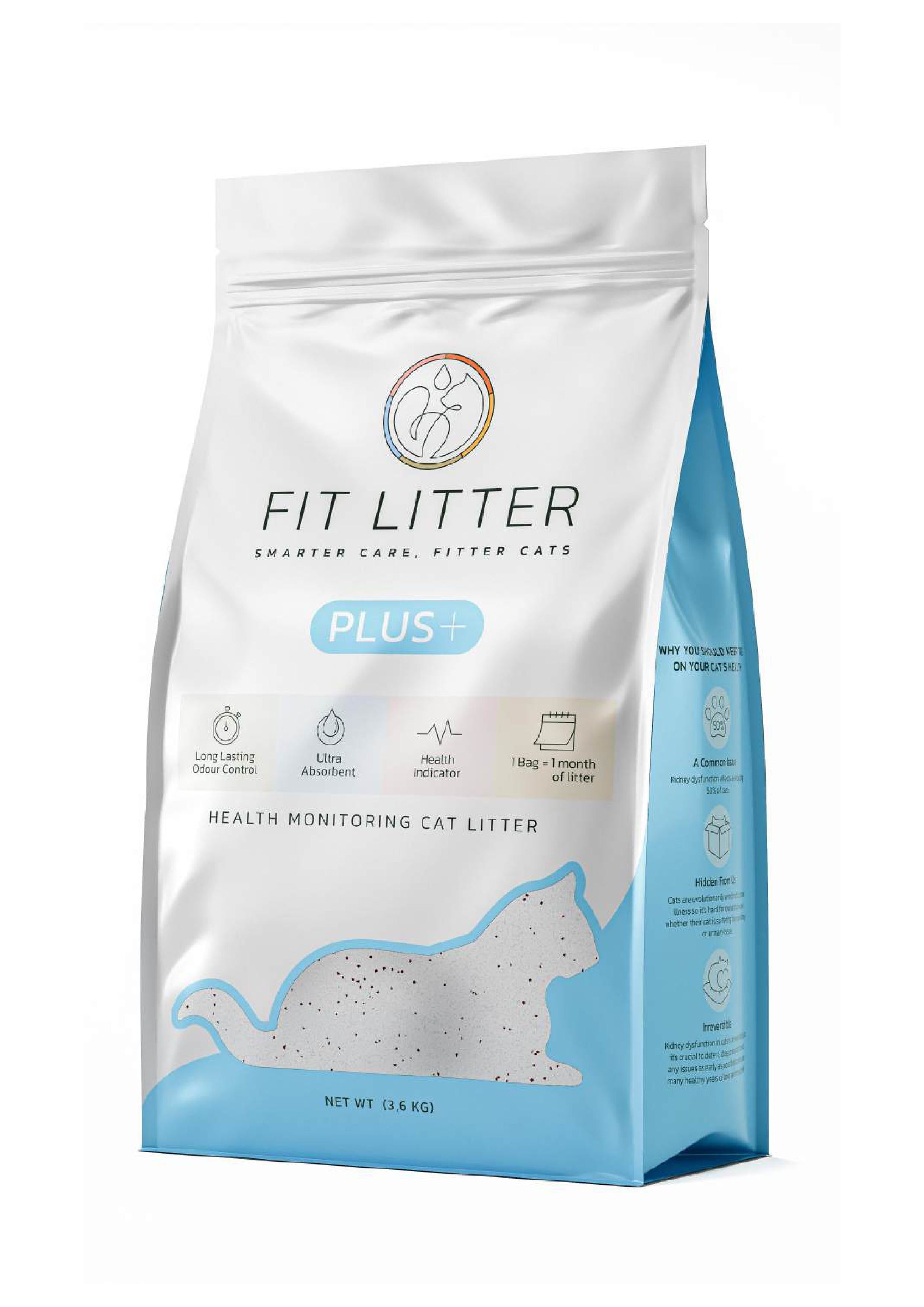 Fit Litter PLUS - 3 month supply - 6 cat